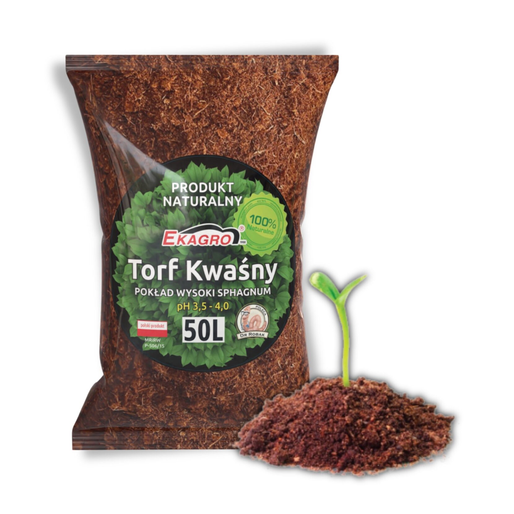 Torf kwaśny - Podłoże dla roślin kwasolubnych - Sklep Ekagro